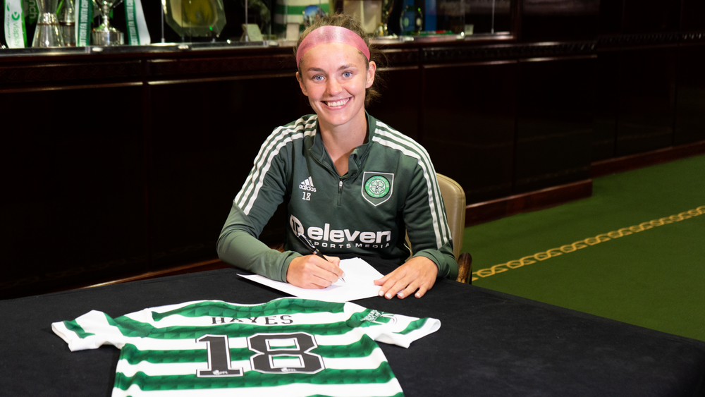Hoops hero Caitlin Hayes commits her future to Celtic