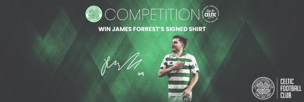 Win a James Forrest signed shirt
