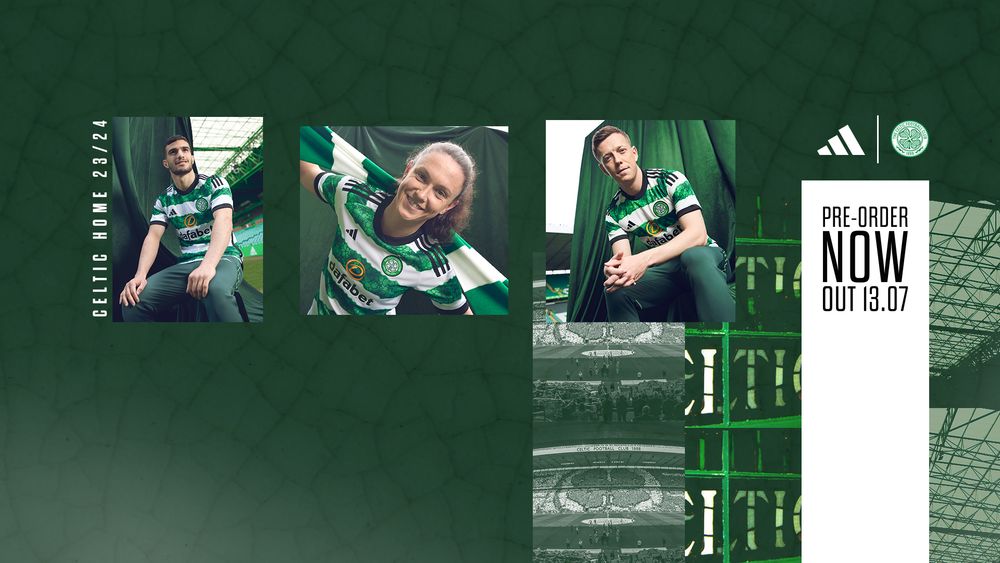 adidas x Celtic FC reveal 2023/24 Home Kit | Pre-order now
