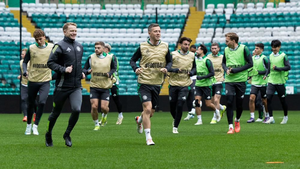 Training Gallery: Borussia Dortmund v Celtic