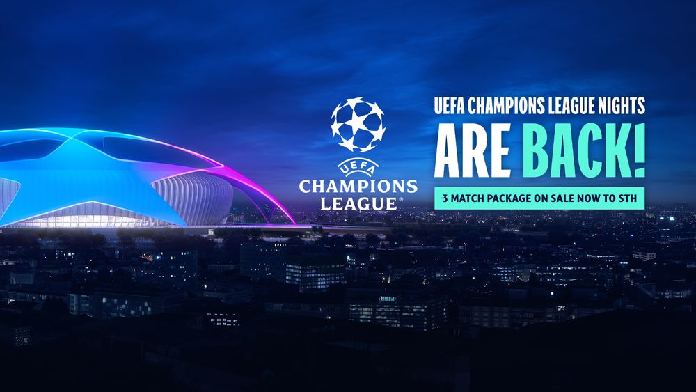 Get ahead of the draw | UCL group stage three-match packages on sale to STH