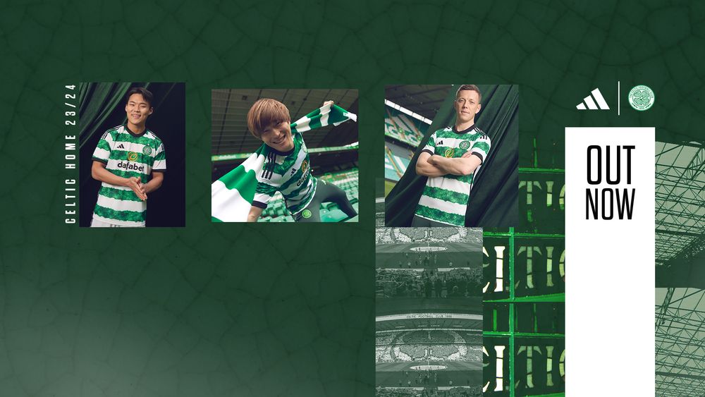 adidas x Celtic FC 2023/24 Home Kit on sale now