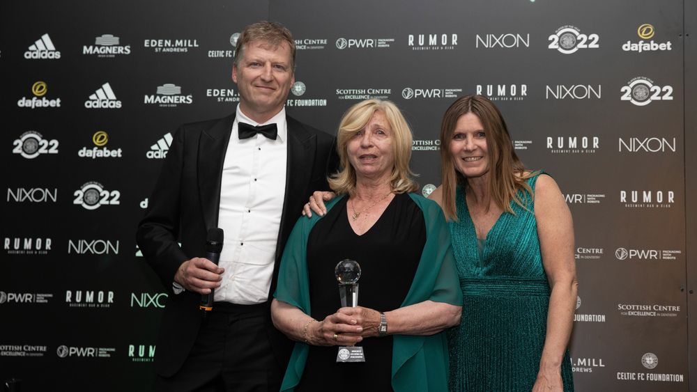 Wim Jansen's family collect Special Recognition Award in honour of the ...