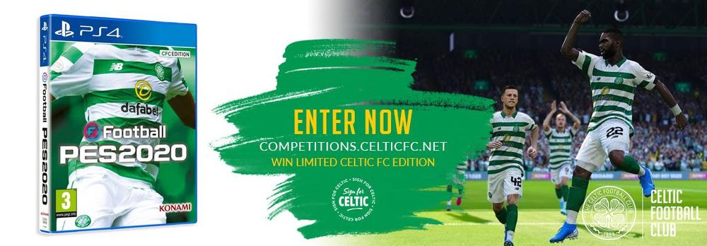 Celtic FC PES2020 games up for grabs with Sign For Celtic