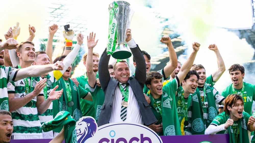 Brendan Rodgers to carry SPFL trophy on to pitch before Legends Match