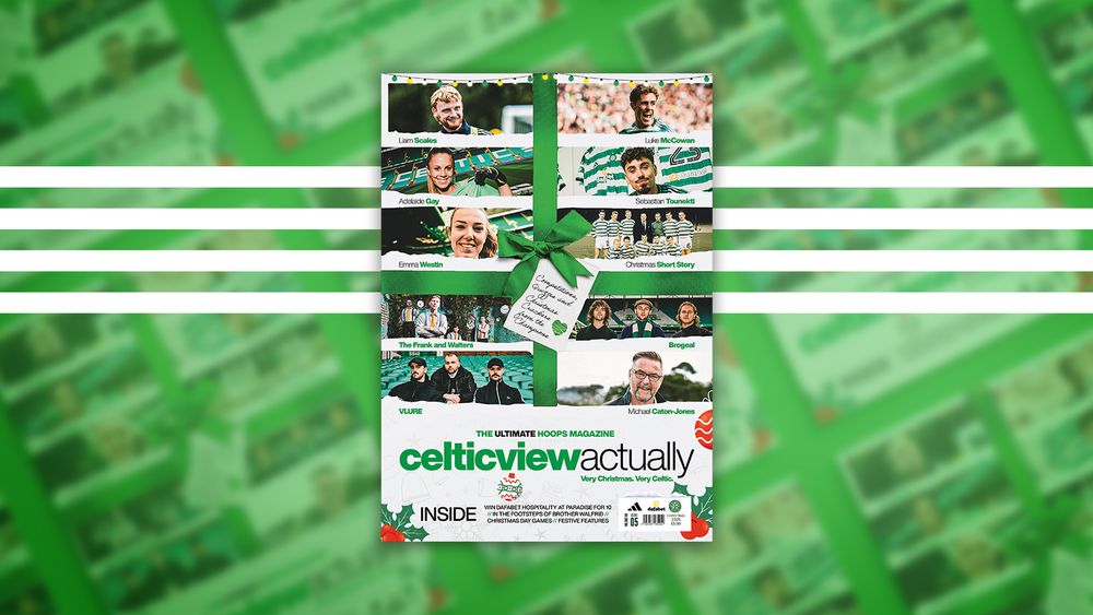 Latest issue of the Celtic View actually is a Christmas cracker!