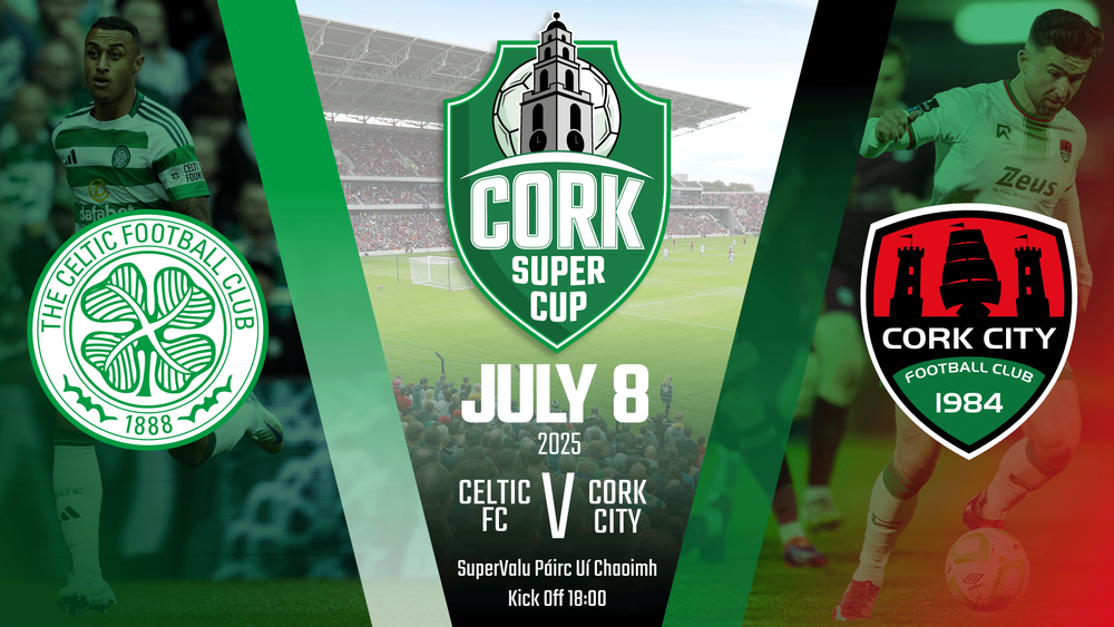 Remaining tickets available for Cork Super Cup