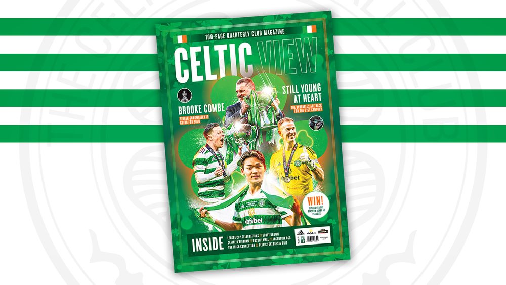 A St Patrick's Day celebration in the new issue of the Celtic View