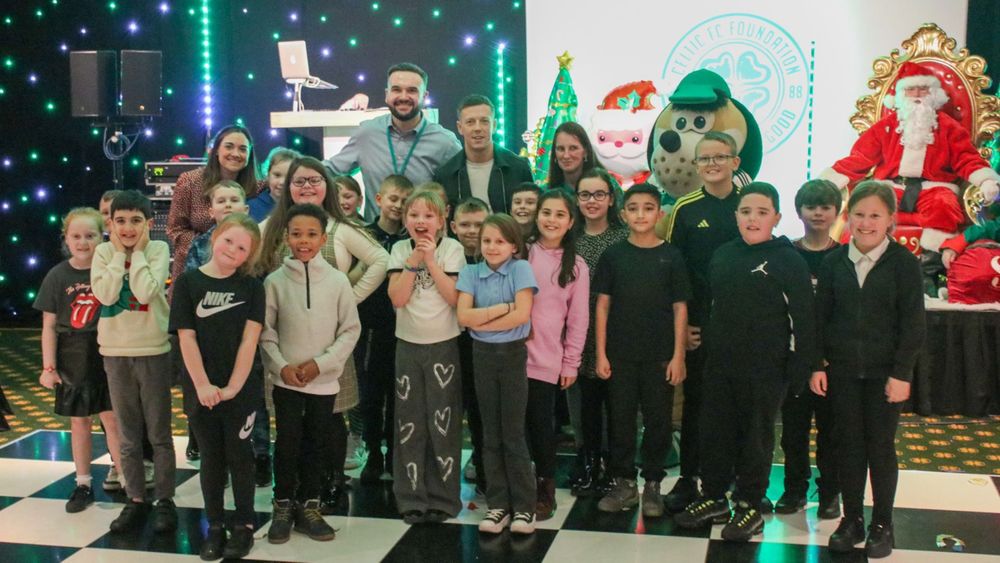 Festive fun at Paradise as Primary pupils attend Foundation Christmas Party