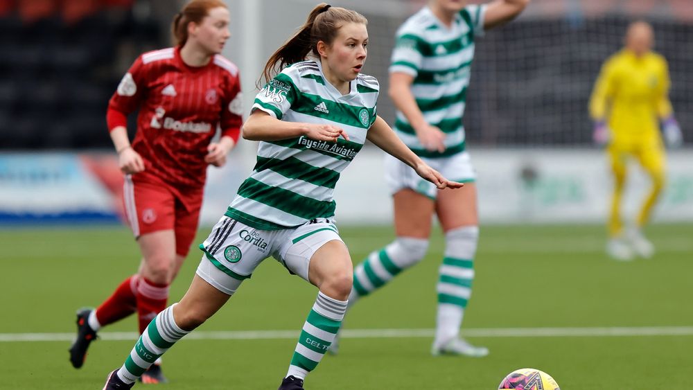 Clare Goldie: I'm delighted to mark my first Celtic start with a win