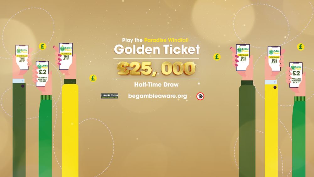 £25,000 to be won on Wednesday with Celtic Pools Paradise Windfall ...