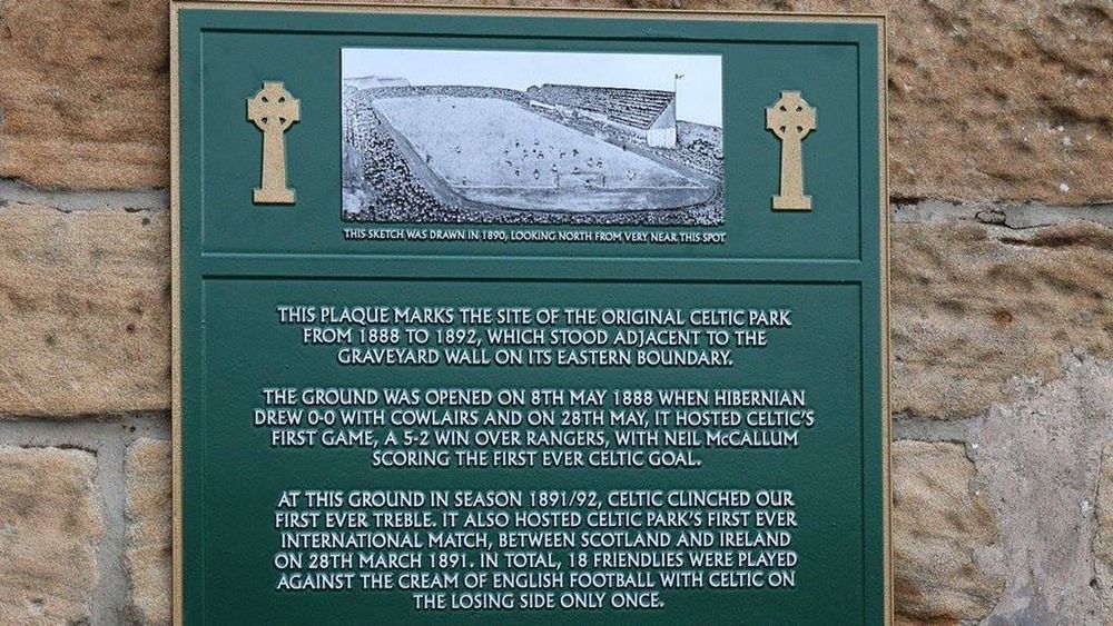 136 years ago today - Celtic's first ever game