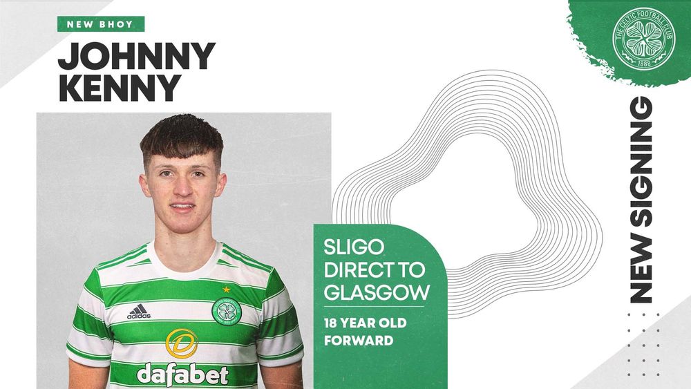 Striker Johnny Kenny arrives from Sligo Rovers