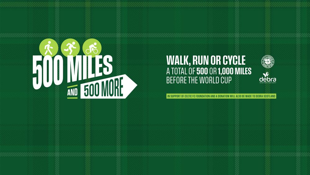 Join Scott and Stewart Brown for the 500 Miles and 500 More challenge