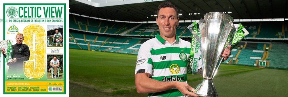 The Celtic View podcast celebrates 9-in-a-row souvenir magazine