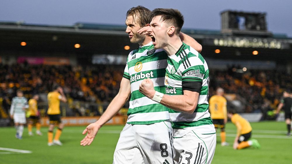 Celtic starting XI for SPFL meeting with Motherwell