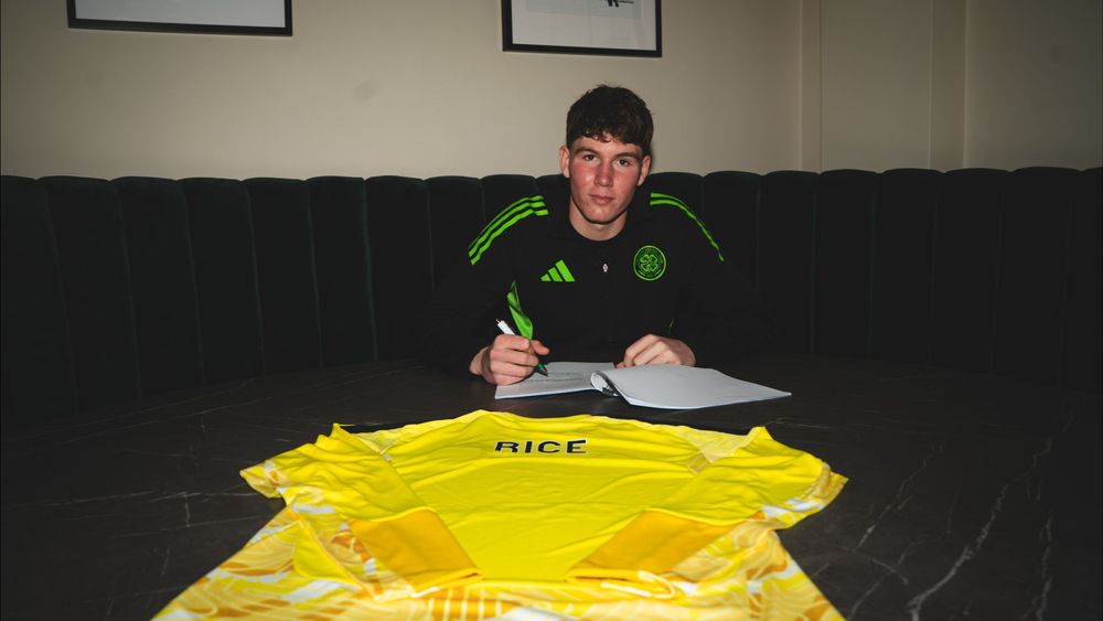 Aidan Rice pens new deal with Celtic