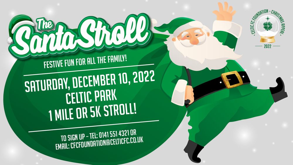 Still time to join the Foundation’s first ever Santa Stroll