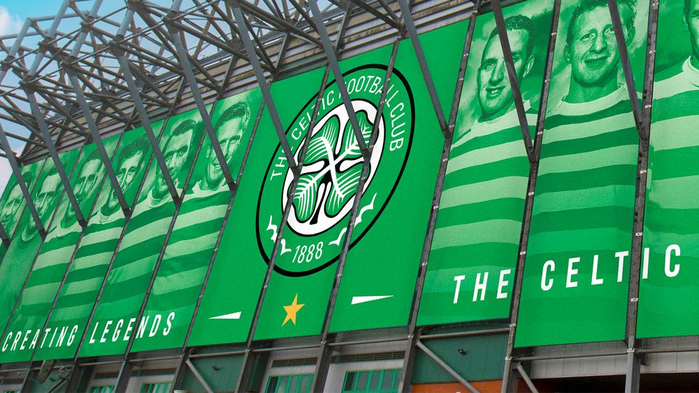 Celtic supporters and Legends honoured in striking new stadium makeover