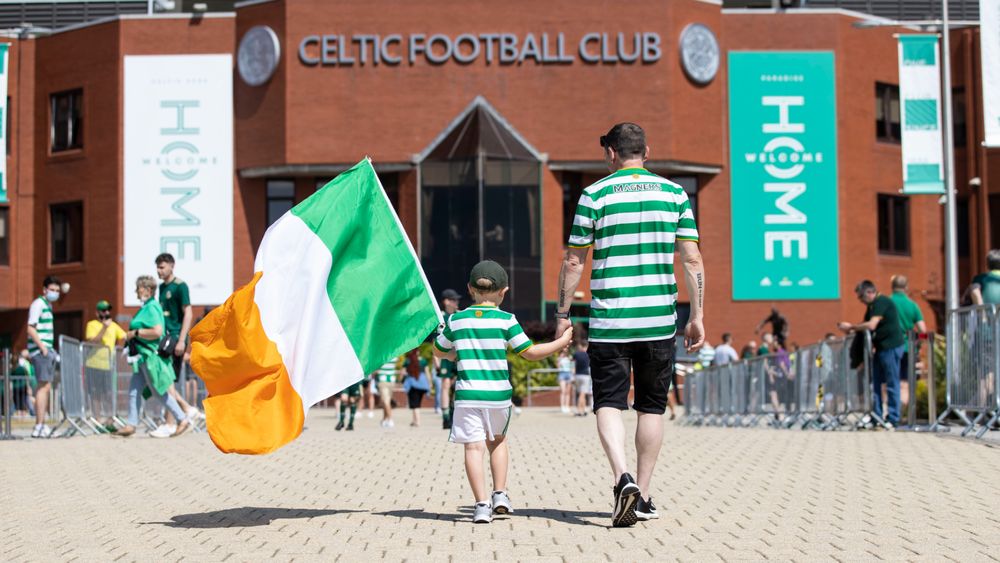 First Time Fans at Celtic Park